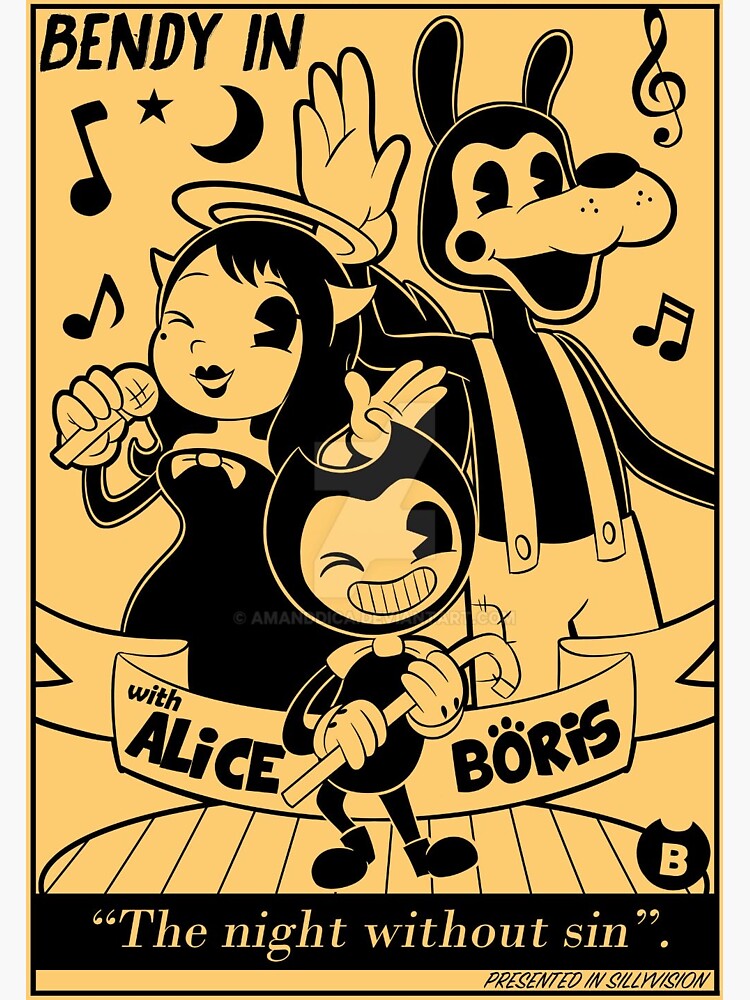 "BATIM Poster #1" Sticker for Sale by EdgeL0rd101 | Redbubble