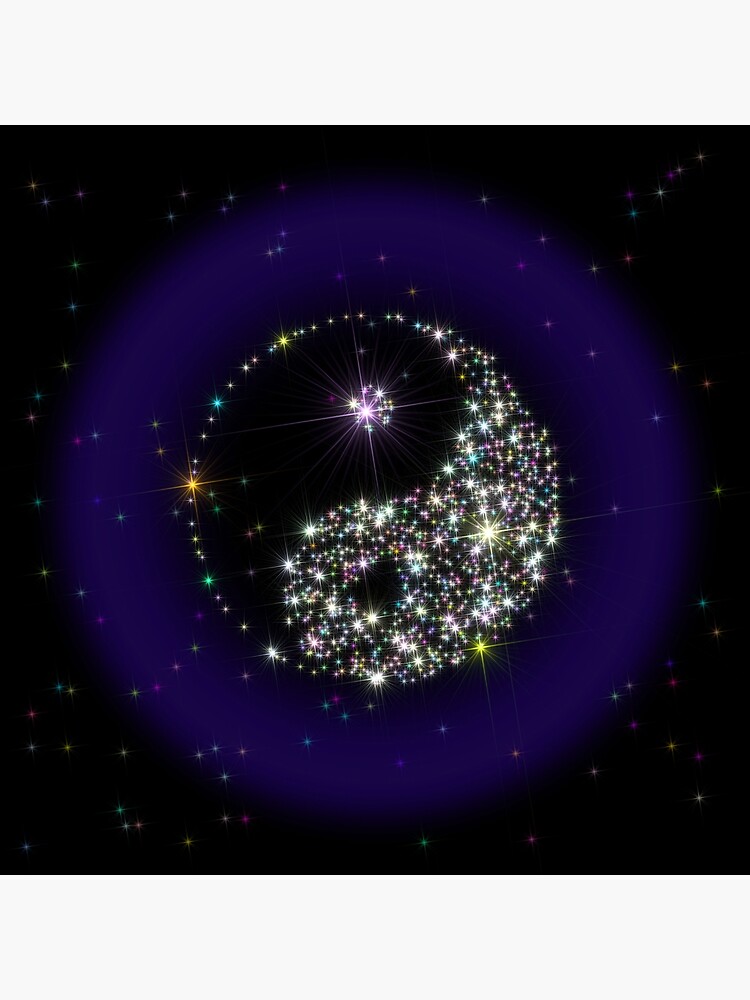 Poster « Symbole Yin-Yang parmi les étoiles », par igordabari | Redbubble