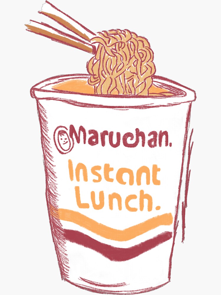 "Maruchan Ramen Noodles" Sticker for Sale by TonyStank | Redbubble
