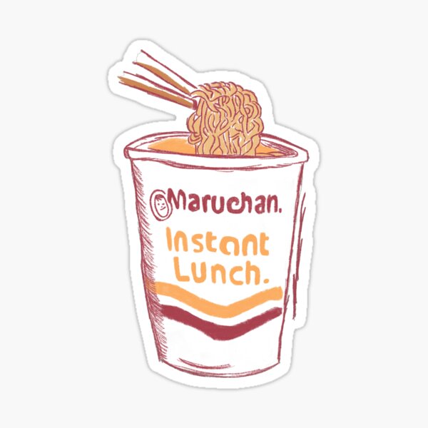 "Maruchan Ramen Noodles" Sticker for Sale by TonyStank | Redbubble