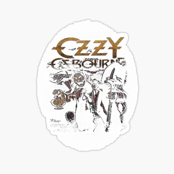 "band top ozzy osbourne " Sticker for Sale by fsinderson8a | Redbubble