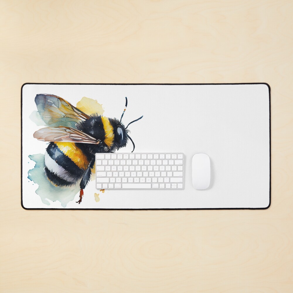 "Cute watercolor bumblebee" Sticker for Sale by ilzesgimene | Redbubble