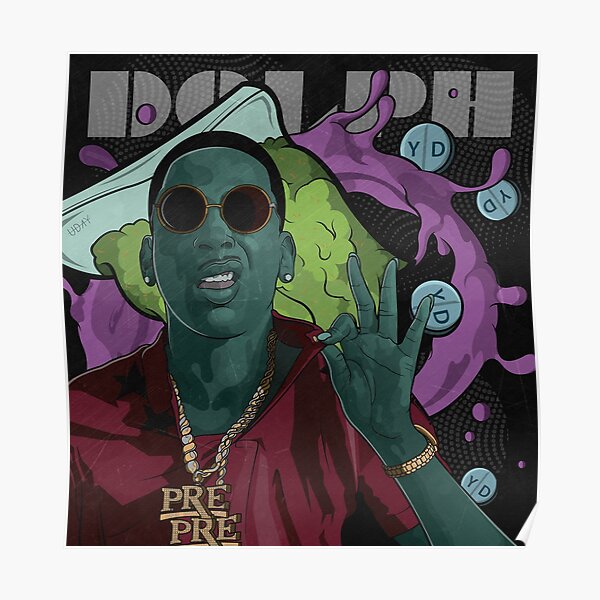 "YOUNG DOLPH" Poster for Sale by acp9846 | Redbubble