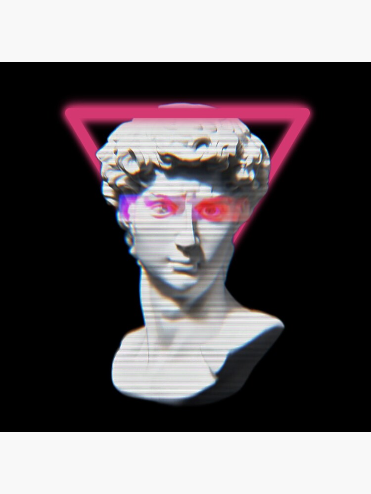 "Neon Vaporwave Aesthetic" Sticker for Sale by RaccoBoi | Redbubble