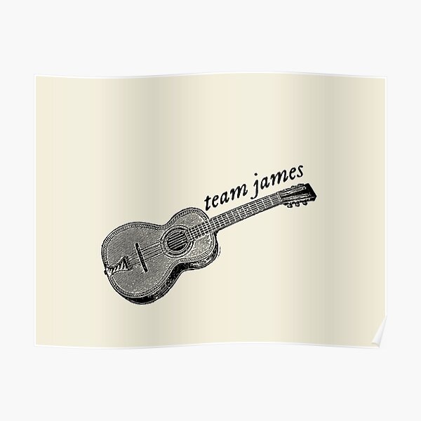 "team james folklore " Poster for Sale by ren-kylie | Redbubble