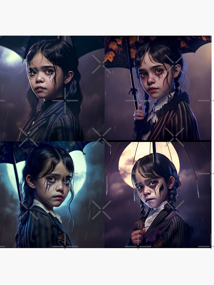 "wednesday, wednesday addams, jenna ortega, netflix, tim burton" Poster ...