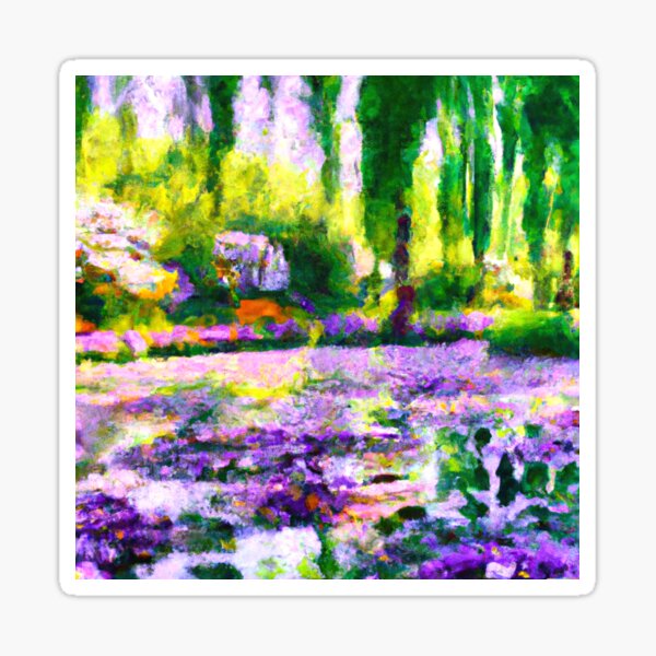 "Wisteria Tree" Sticker for Sale by rimmatv | Redbubble