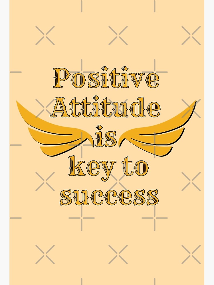 Positive Attitude Posters Motivate Your Students With Inspirational