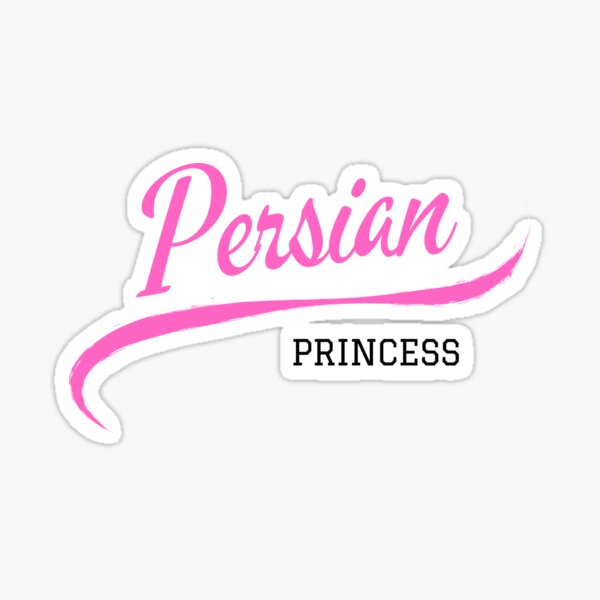 "Persian Princess - Persian (iranian) love" Sticker for Sale by Elbenj ...