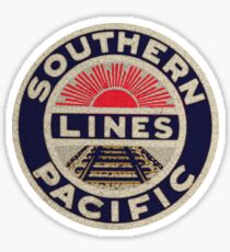 Southern Pacific Railroad Stickers Redbubble