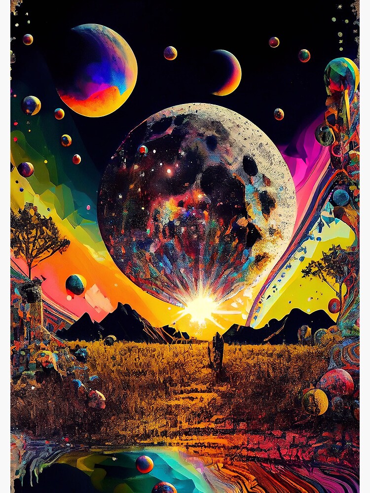 Cuaderno de espiral «Planetario surrealista y mágico del mundo de los ...