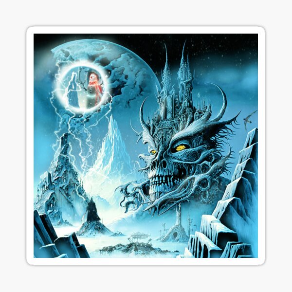 "Dark Wizzard In Frozen Arctic" Sticker for Sale by frigamribe88 ...