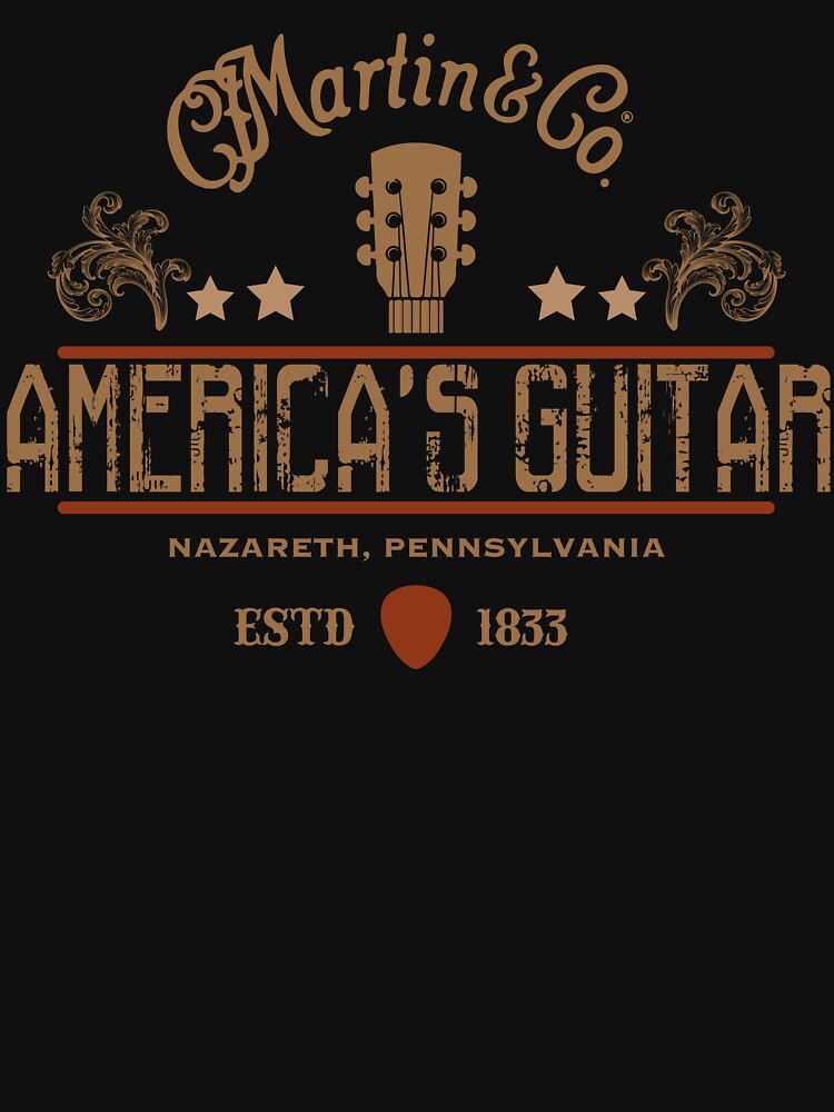 "Martin Guitar" Classic T-Shirt for Sale by futureicon | Redbubble