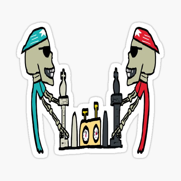 "Chess" Sticker for Sale by Mark-Ewbie | Redbubble