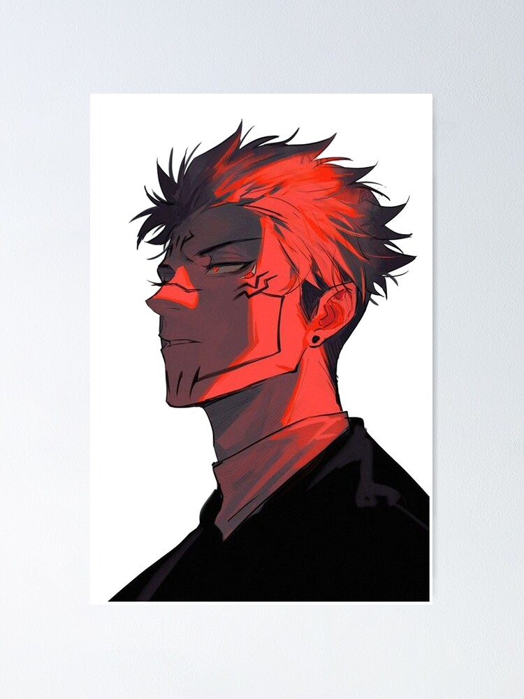 "Sukuna " Poster for Sale by TATAKAEE | Redbubble