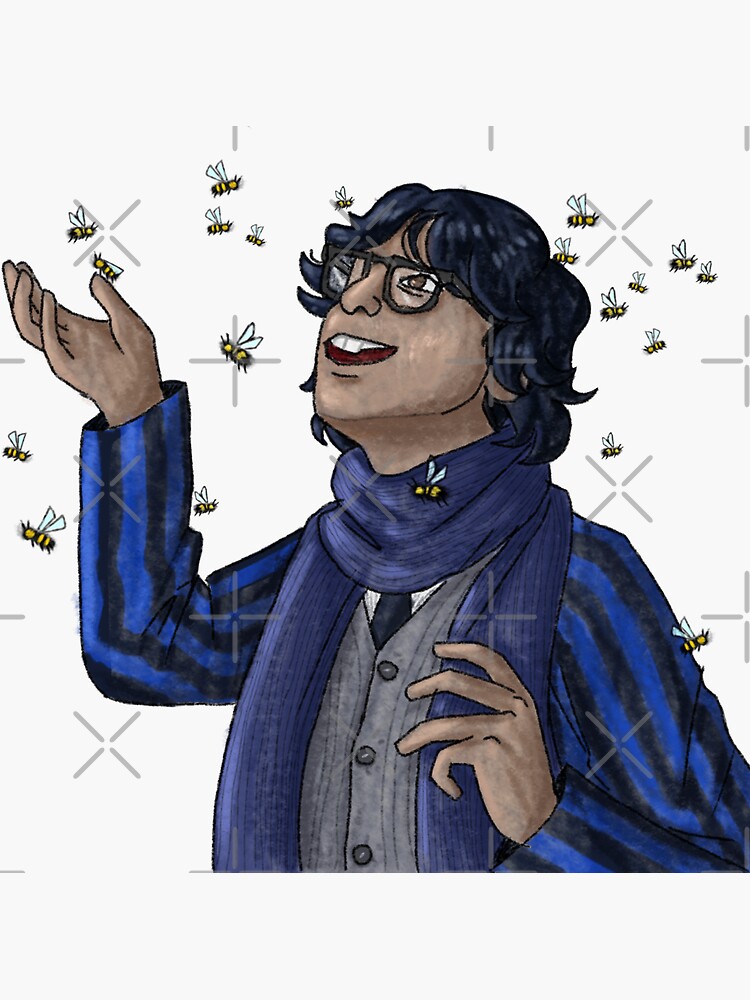 "Eugene Ottinger, Wednesday" Sticker for Sale by monsieur-victor ...