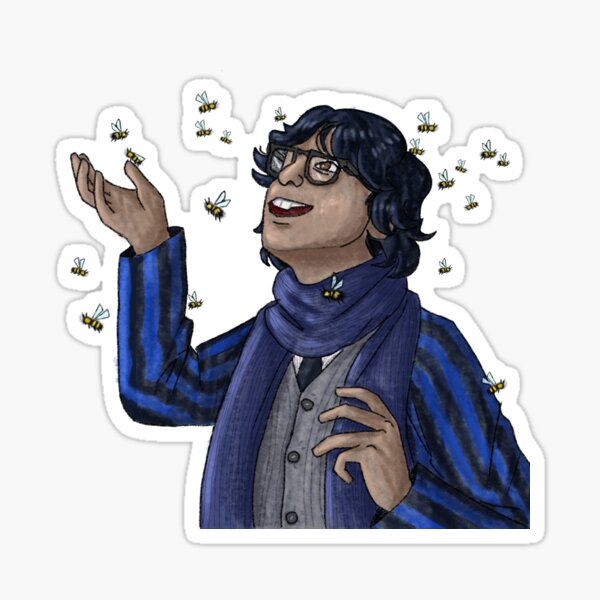 "Eugene Ottinger, Wednesday" Sticker for Sale by monsieur-victor ...