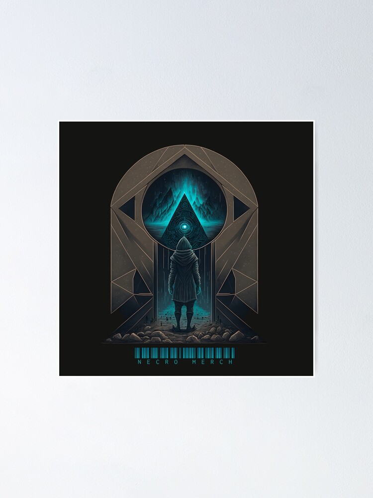 "Left Hand Path - Necro Merch" Poster for Sale by NecroMerch | Redbubble