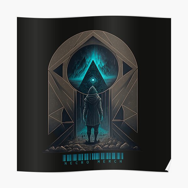 "Left Hand Path - Necro Merch" Poster for Sale by NecroMerch | Redbubble