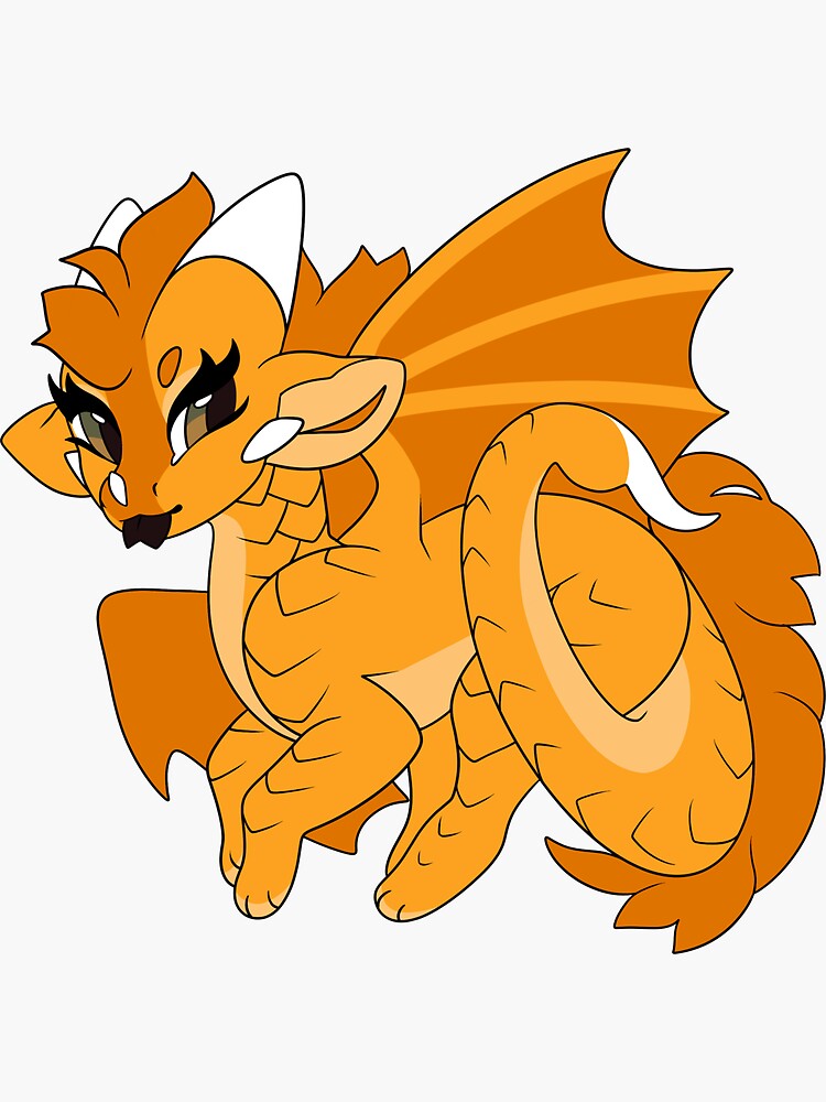 "Sunny | wings of fire sticker WoF" Sticker for Sale by Moondocool ...