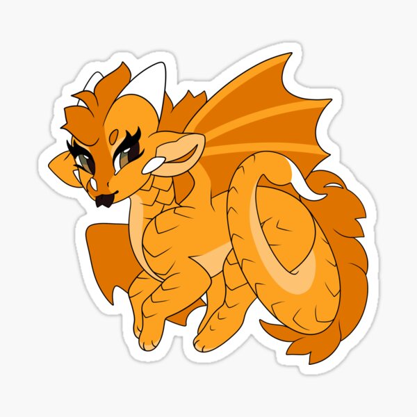 "Sunny | wings of fire sticker WoF" Sticker for Sale by Moondocool ...
