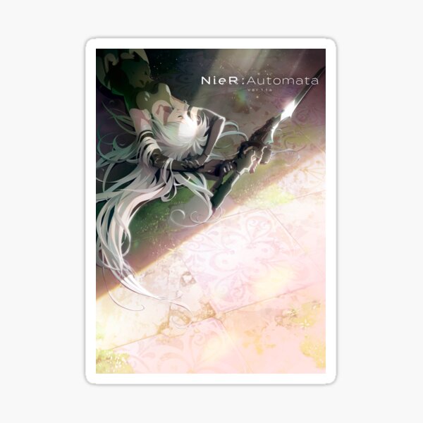 "2B Nier Automata Anime" Sticker for Sale by OtakuHQmerch | Redbubble