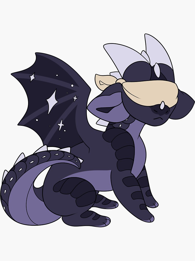 "Starflight | wings of fire sticker WoF" Sticker for Sale by Moondocool ...