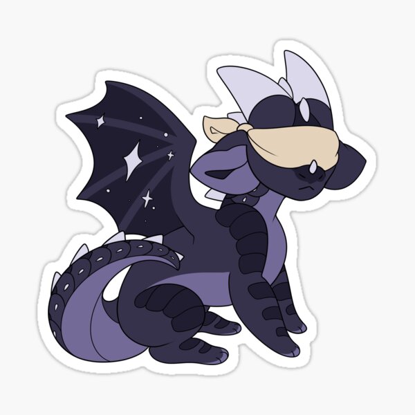"Starflight | wings of fire sticker WoF" Sticker for Sale by Moondocool ...