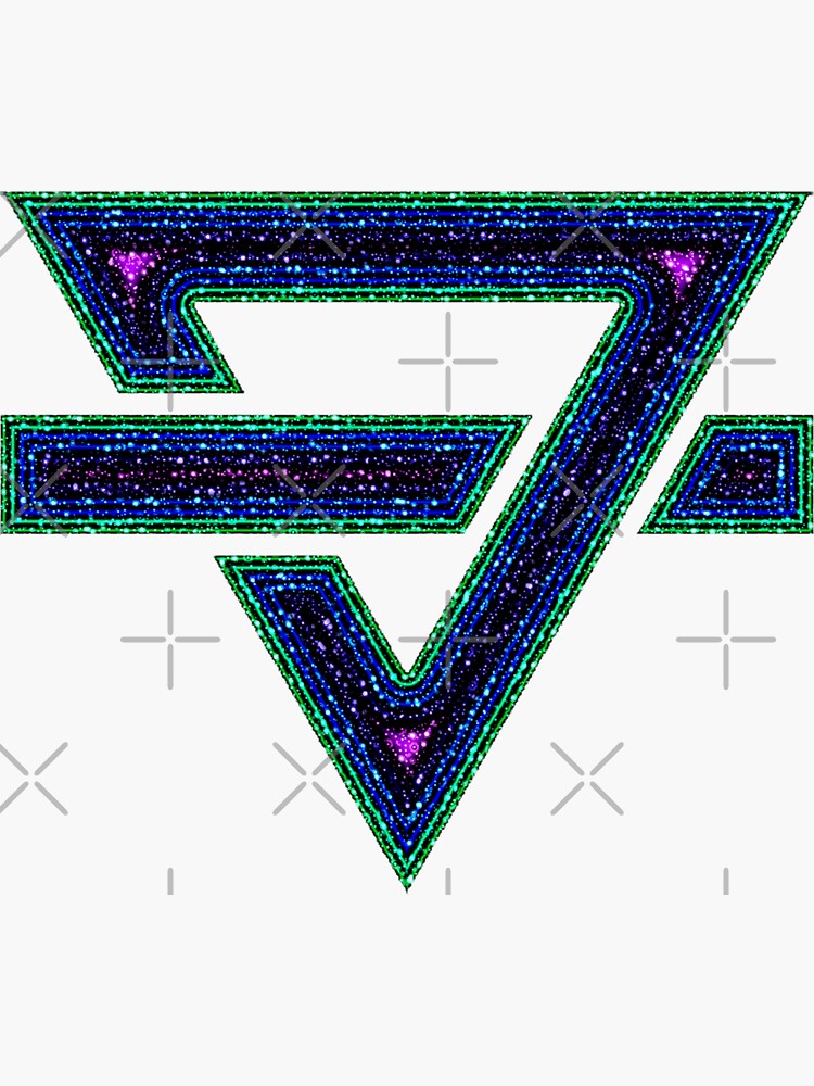 "RKS Rainbow Kitten Surprise Symbol" Sticker for Sale by ELDigitals | Redbubble