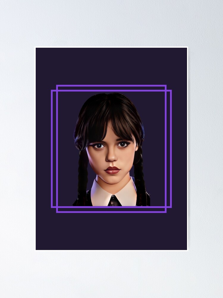 "Wednesday Addams" Poster for Sale by SHAIKYDESIGN | Redbubble