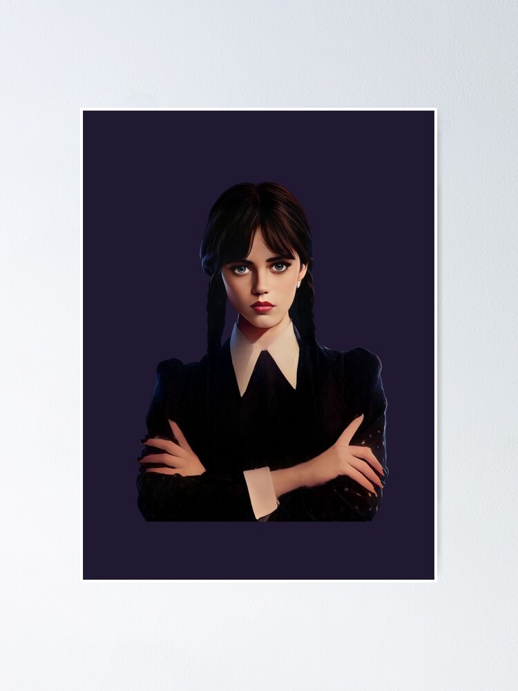 "Wednesday Addams" Poster for Sale by SHAIKYDESIGN | Redbubble