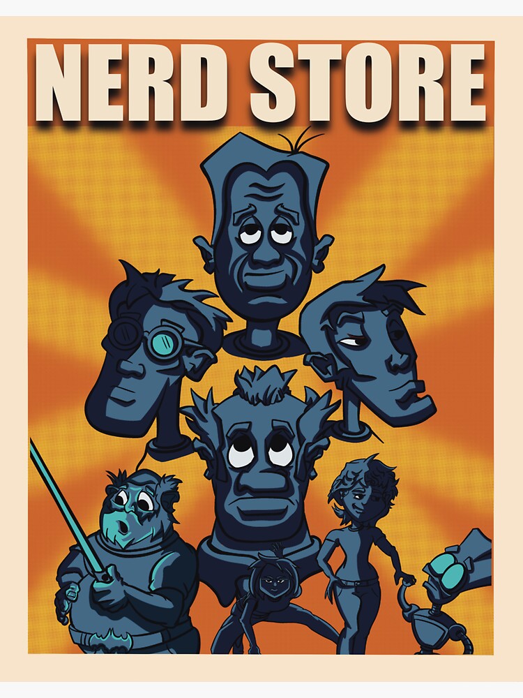 "Nerd Store Special Edition " Sticker for Sale by MacStreet | Redbubble