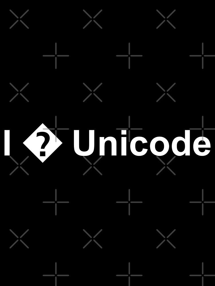 "I love Unicode®" Poster for Sale by SWISH-Design | Redbubble