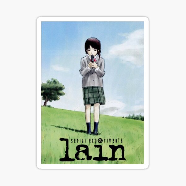 "Serial Experiments Lain" Sticker for Sale by Serial-Exper | Redbubble