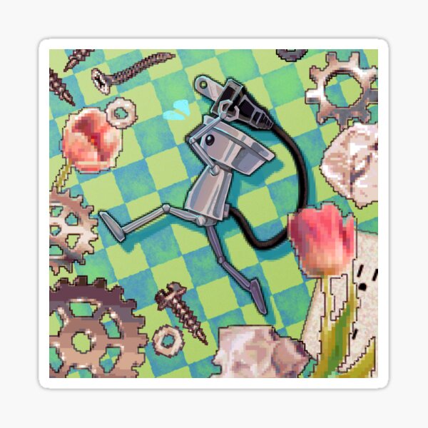 "Chibi Robo" Sticker for Sale by viivaroo | Redbubble
