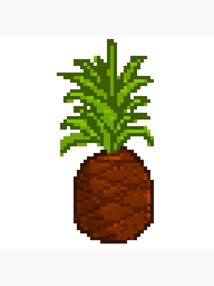 "PINEAPPLE PIXEL ART 8 BIT" Art Print by pixellart | Redbubble
