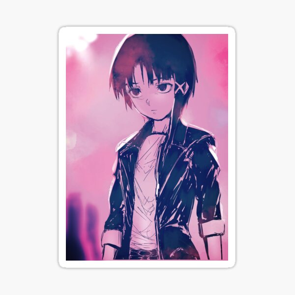 "Serial Experiments Lain" Sticker for Sale by Serial-Exper | Redbubble