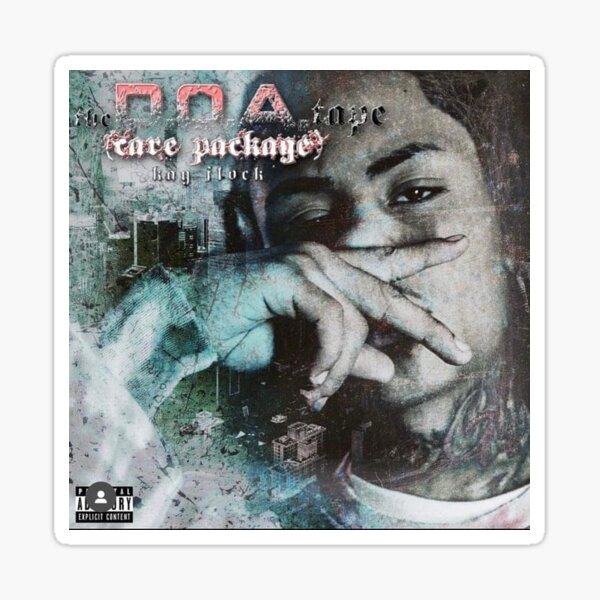 "The D.O.A. Tape (Care Package) - Kay Flock Merch" Sticker for Sale by ...