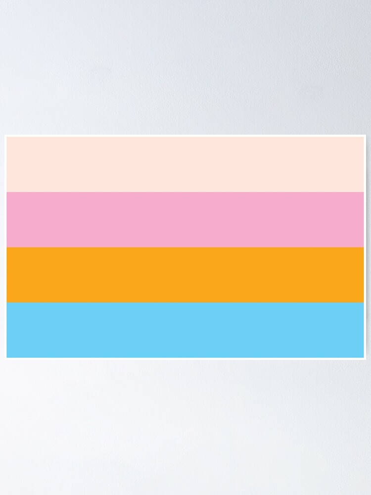 "Ginger Pride Flag" Poster by dirtperminute | Redbubble
