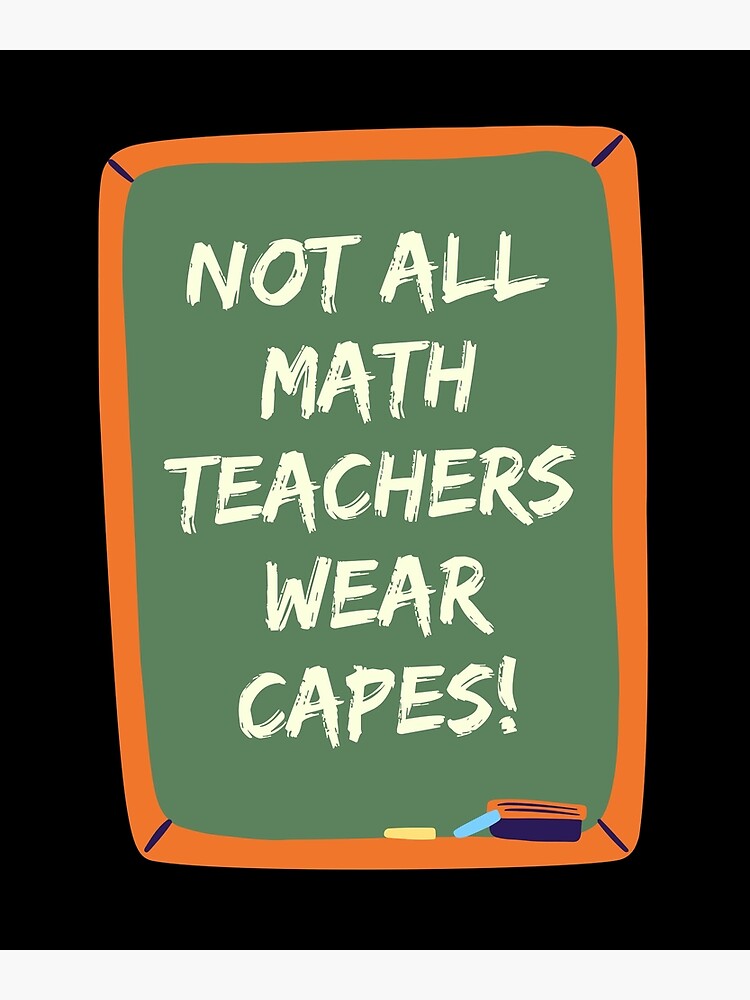 "Best Math Teacher Appreciation" Poster for Sale by superteachers ...