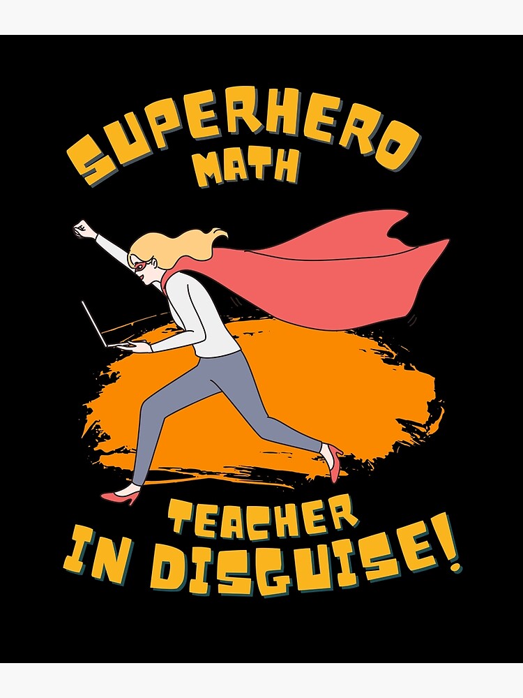 "Best Math Teacher Appreciation" Poster for Sale by superteachers ...