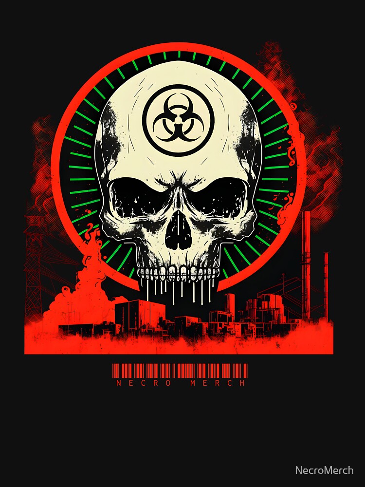 "Biohazard - Necro Merch" T-shirt for Sale by NecroMerch | Redbubble ...