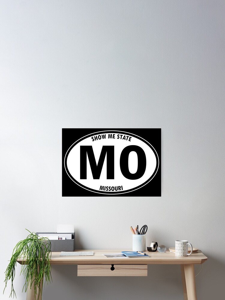 "Missouri, MO, Show Me State - State Abbreviation and Motto Oval Travel ...