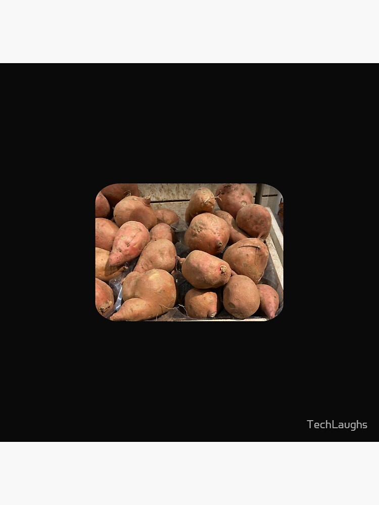 "Sweet Potatoes" Sticker for Sale by TechLaughs | Redbubble