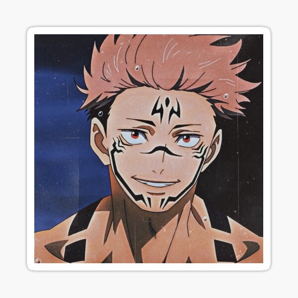 "Yuji With Markings " Sticker for Sale by AnimeShopBalkan | Redbubble