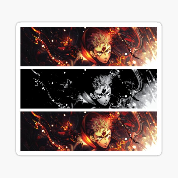 "yuji itadori besto friendo" Sticker for Sale by aniscribbleart | Redbubble