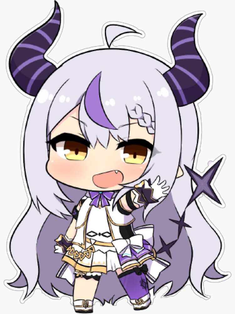 "hololive holoX La+ Darkness Idol" Sticker for Sale by lumimins | Redbubble