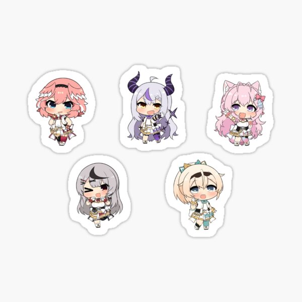"hololive holoX Idol Outfit Set" Sticker for Sale by lumimins | Redbubble