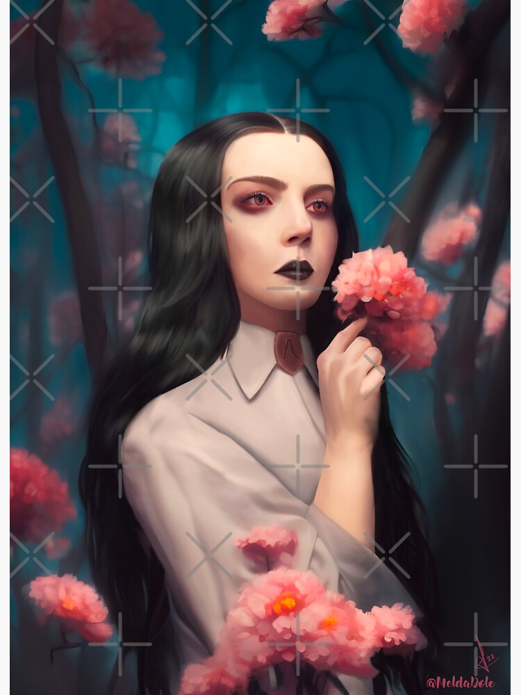 "Dahlias Bloom on Wednesday" Sticker for Sale by melda-dole | Redbubble