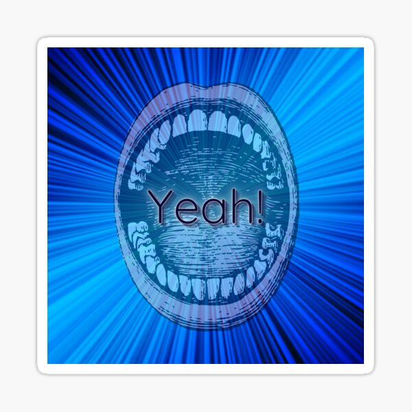 "Exuberance" Sticker for Sale by D-Winch | Redbubble